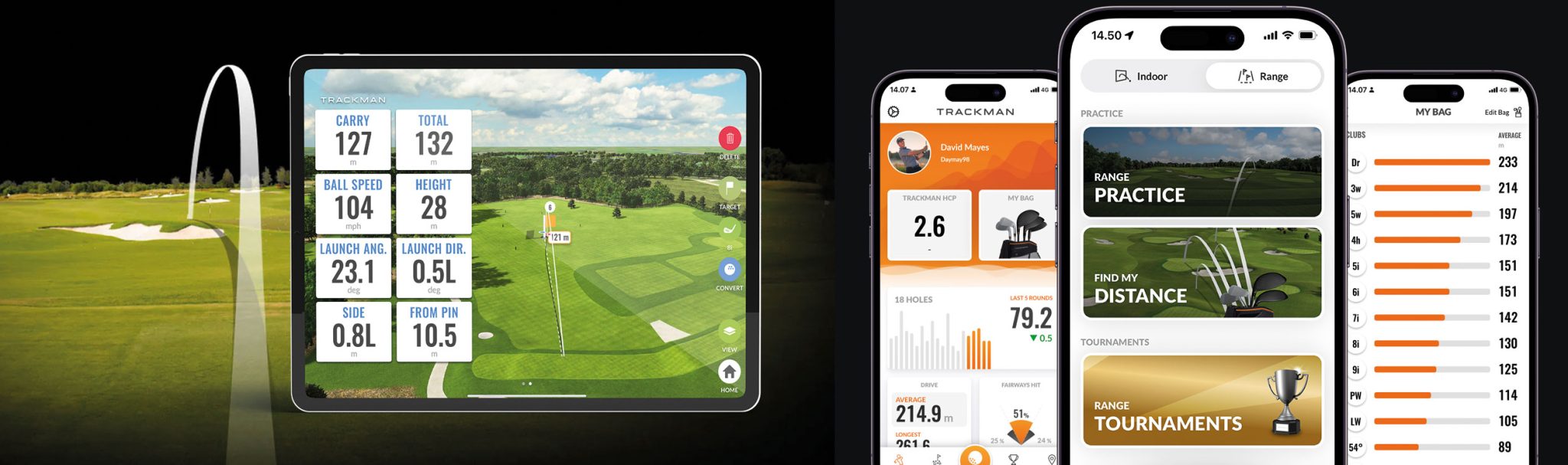 Trackman Driving Range | Downshire Golf Complex